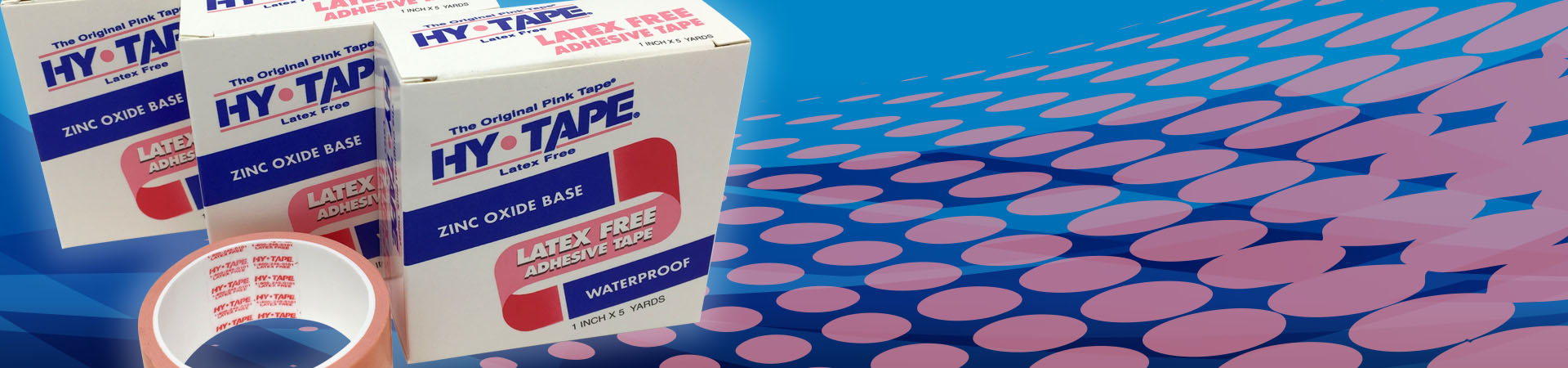 Hy-Tape - The Original Pink Tape. Zinc Infused Waterproof Medical Tape
